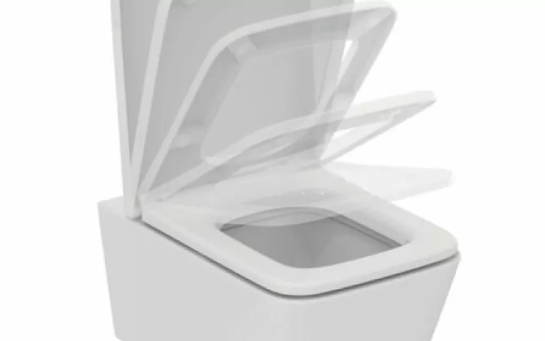 Ideal Standard Blend Cube cuvette suspendue AquaBlade® avec abattant ...