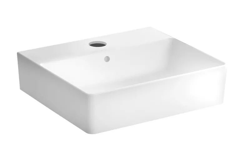 Van Marcke Square wastafel 50 x 44 cm wit | vanmarcke.com