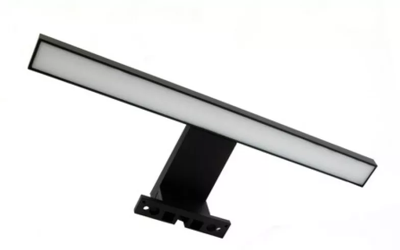 intro Basic éclairage LED 300mm IP44 220V 5W 350lm 4200K noir ...